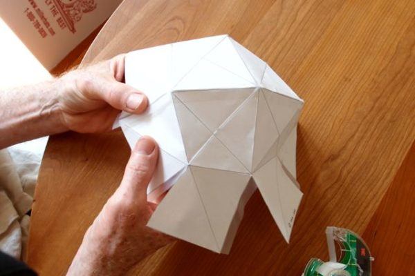 Paper Model Of Shelter Systems' Domes | Shelter Systems