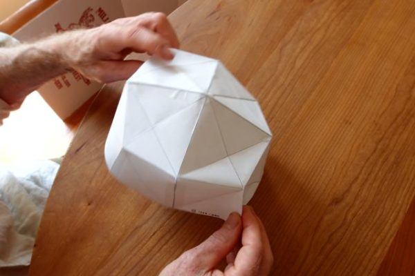 Paper Model Of Shelter Systems' Domes | Shelter Systems